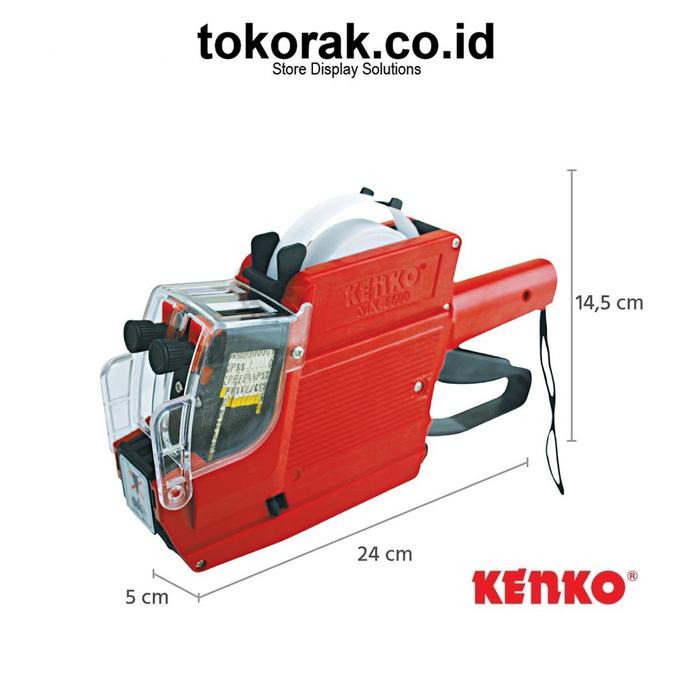 Jual Price Labeller Mx-6600a Kenko Mesin Alat Label Harga 2 Baris Di ...