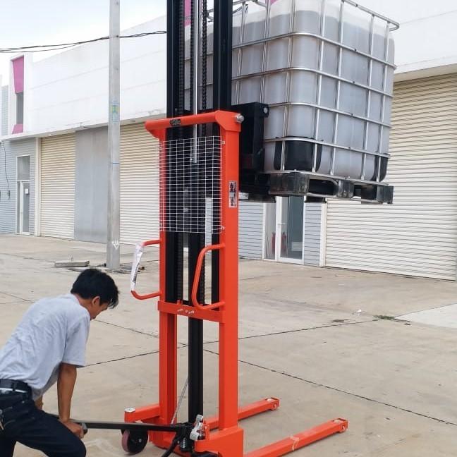 Jual Hand Stacker Manual Kapasitas 1 Ton Tinggi Angkat 3 Meter - Kota ...