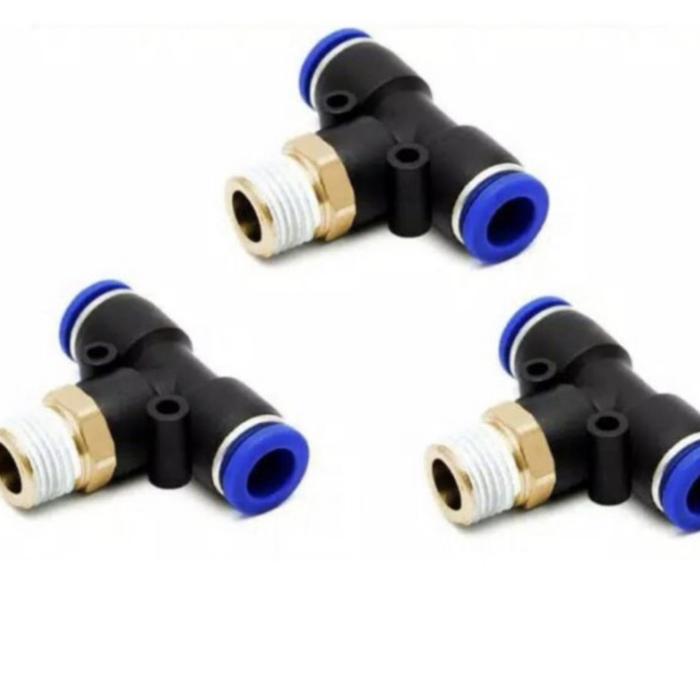Jual Fitting Pneumatic Type PB 4-01 (1/8”) PB 4-02 (1/4) PB 4-03 (3/8 ...
