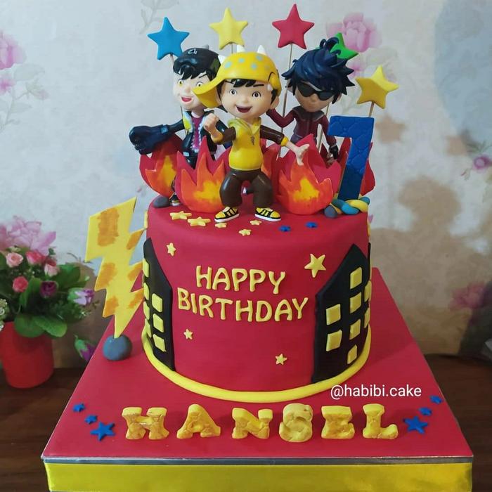 Jual kue ulang tahun boboiboy / cake ultah boboiboy - Kota Tangerang ...