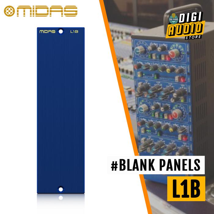Jual Midas L1B 500 Series Modular Rack Mount Blank Plate Panels - Kota ...