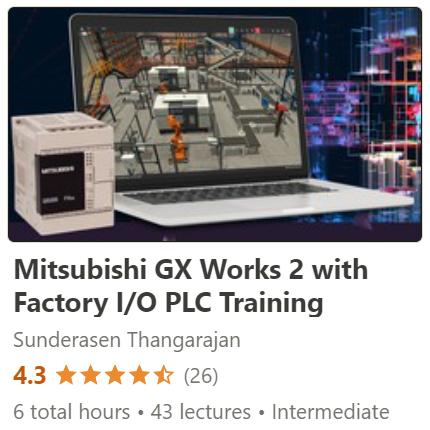 Jual Learn Mitsubishi GX Works2, MX OPC Server & Factory I/0 PLC Simulation - Kab. Bandung ...