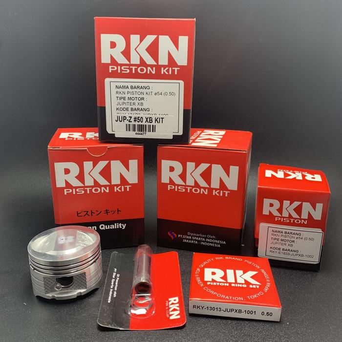 Jual PISTON KIT/SEHER KIT RKN JUPITER Z XB Diameter 53,50 - 56,00 mm/ 0 ...