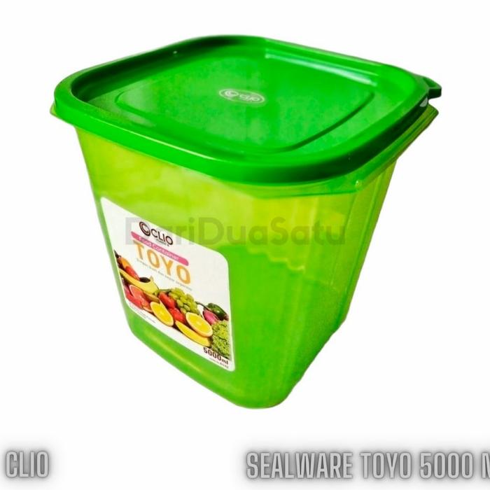 Jual Toples Plastik Food Container Clio Toyo 5 lt - Jakarta Barat ...