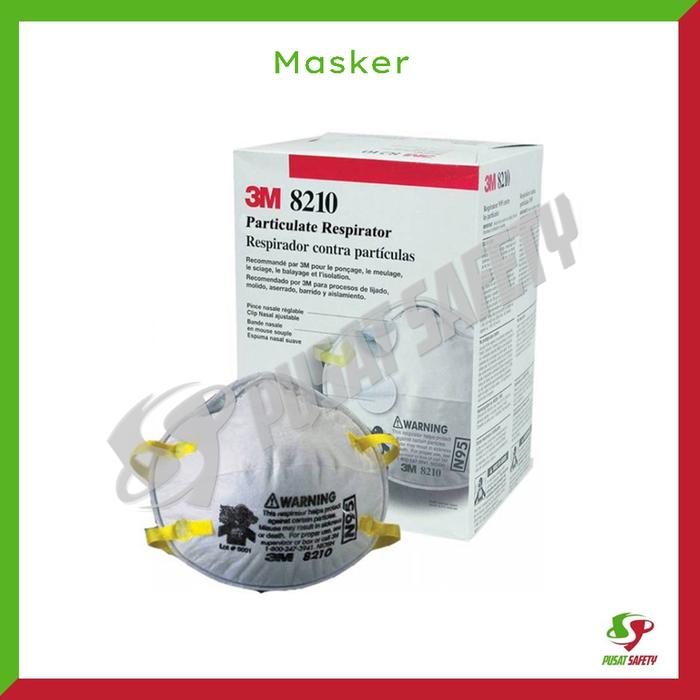 Jual Masker 3m N95 8210 debu asap isi 20 pcs per box - Jakarta Barat ...
