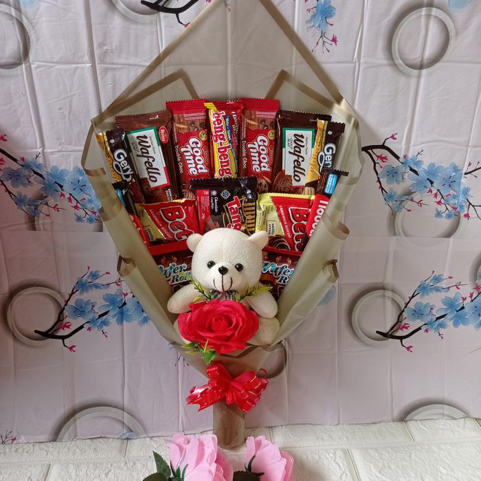 Jual BUCKET SNACK SIDANG WISUDA ULTAH (bisa custem warna kertas sesuai ...