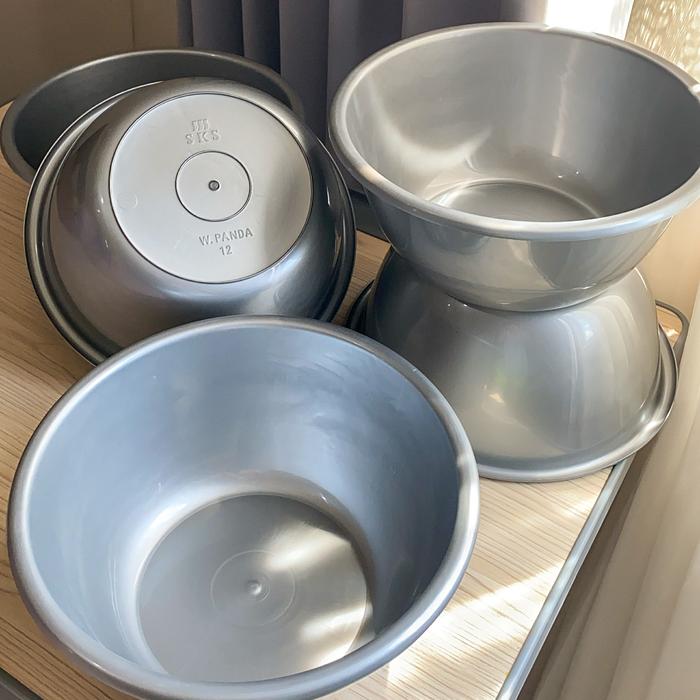 Jual Waskom Panda UK 12 ( silver)/ waskom serbaguna/waskom jerman - Kab ...