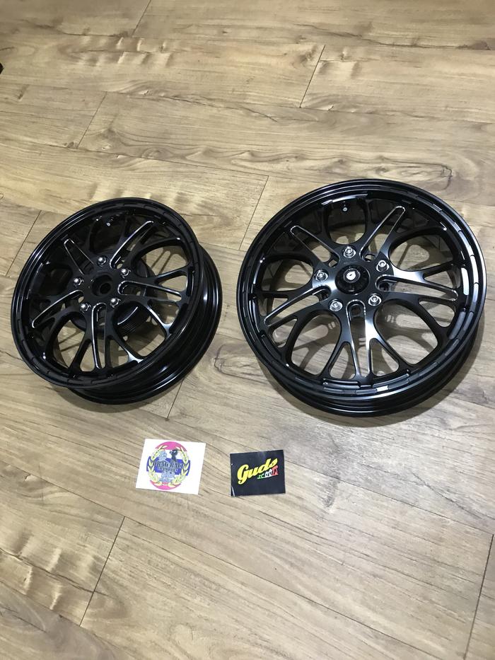 Jual Velg Marus w223 Black Vespa Sprint Primavera LX S Gts Gtv 946 ...