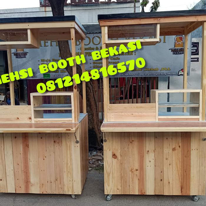 Jual Gerobak makanan minuman simple terbaru - Kota Bekasi - MEHSI BOOTH ...