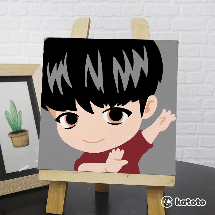 Jual BTS TINY TAN DYNAMITE PAINT BY NUMBERS RM JIN SUGA J-HOPE JIMIN V ...