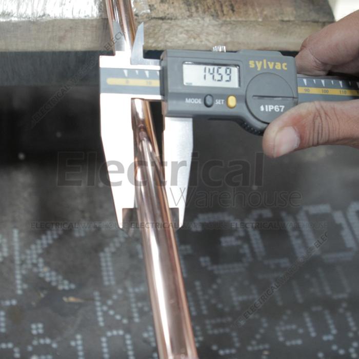 Jual COPPER ROD 5/8 inch x 4 meter ( GROUND, GROUNDING 5/8inch 4m mtr ...