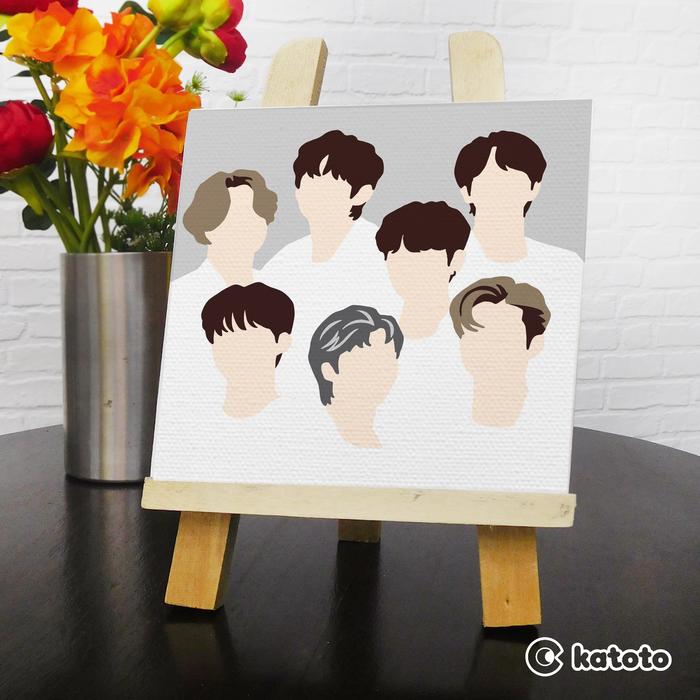 Jual PAINT BY NUMBERS BTS FILM OUT PAINTING KIT. RM JIN SUGA J-HOPE ...