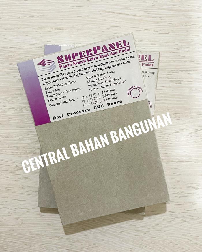 Jual GRC Board Superpanel 9MM x 1220 x 2440 MM - Superpanel 9MM ...