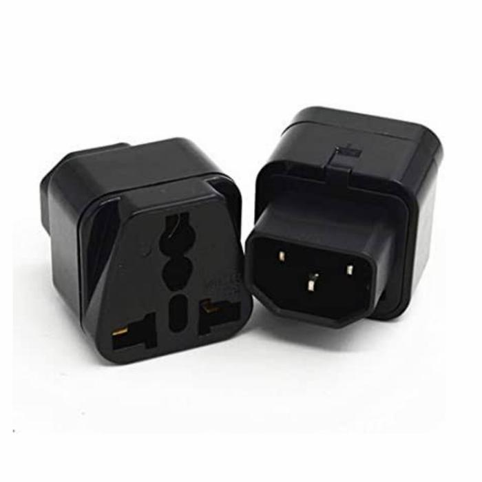 Jual socket changer power ups iec ic c14 to colokan listrik female eu ...