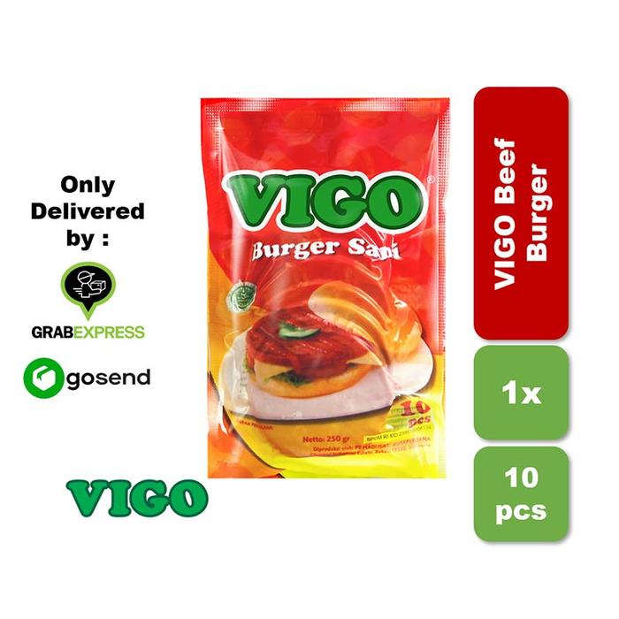 Jual Vigo Beef Burger [10 pcs] - Jakarta Pusat - Sweet Recipe | Tokopedia