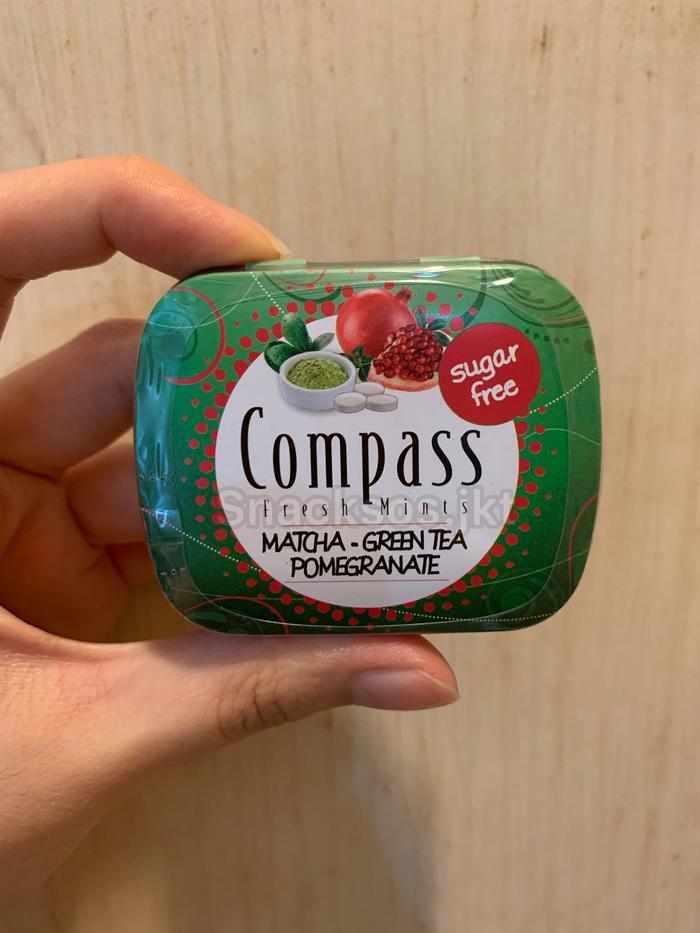 Jual COMPASS FRESH MINTS MATCHA POME / MENTHOL / PEACH / PEPPERMINT ...