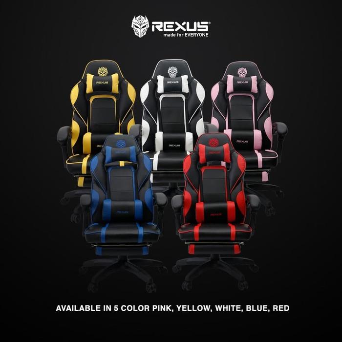 Jual REXUS GAMING CHAIR RGC-R60 FOOTREST COLOR - Kota Pontianak - Elite ...