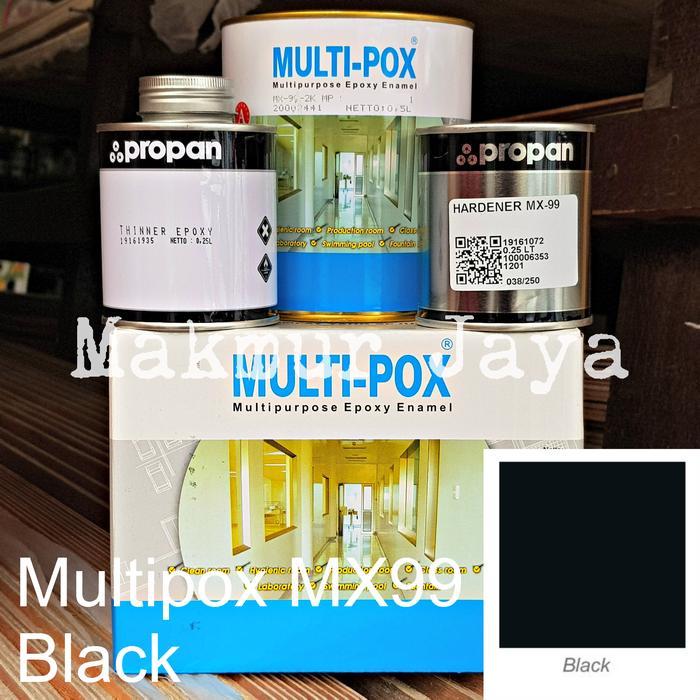 Jual Propan Multipox MX-99 Cat Epoxy 1L Black Hitam - Jakarta Pusat ...