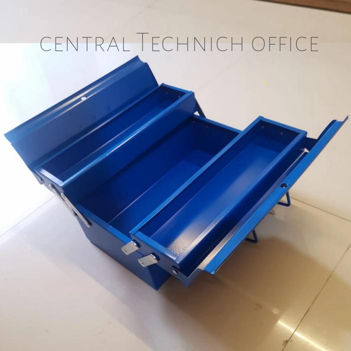 Jual Tool Box Besi 2 Susun Heavy Duty Metal Box Penyimpanan Alat ...