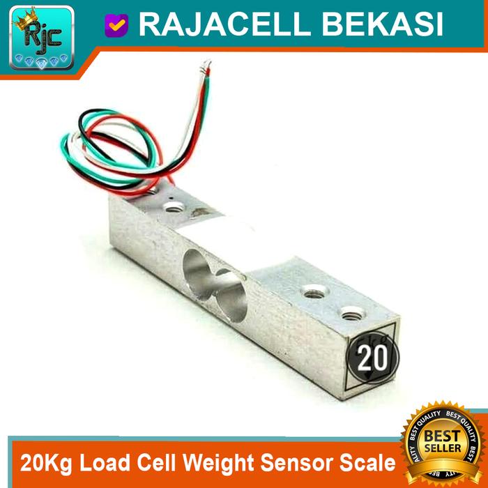 Jual 20Kg Load Cell Weight Sensor Timbangan Weigh Sensor Scale 20KG ...
