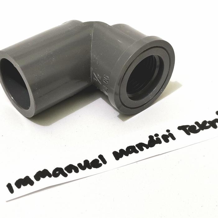 Jual Elbow drat dalam Rucika 1/2 pvc / Knee drat dalam 1/2 pvc ...