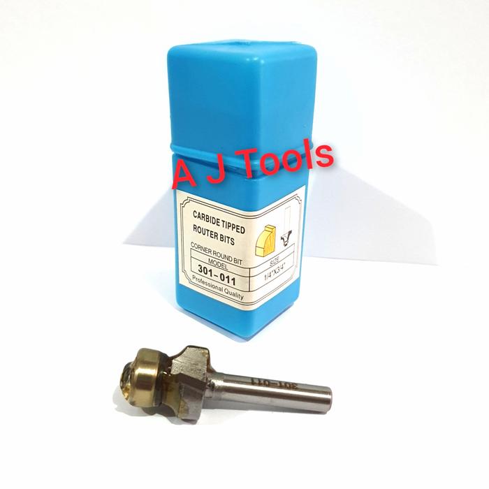 Jual MATA PROFIL / ROUTER ROUND OVER BITS 3mm x 1/4" BENZ WERKS (301 ...