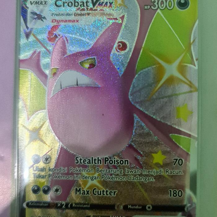 Jual crobat vmax shiny pokemon - Kota Banjarmasin - toko_mbahmu72 ...