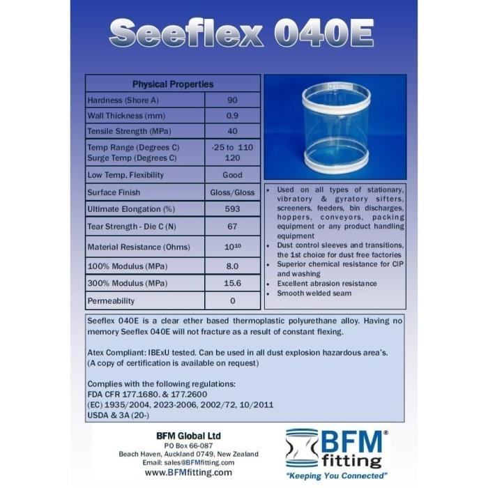 Jual Seeflex 040E Diameter 100mm x Panjang 100mm, BFM FITTING, NEW ...