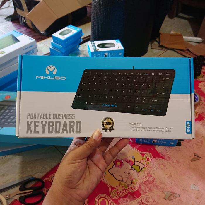 MIKUSO KB-001U Mini Keyboard:Ultra-Portable & Design for Universal Compatibility - Buyitem.lk