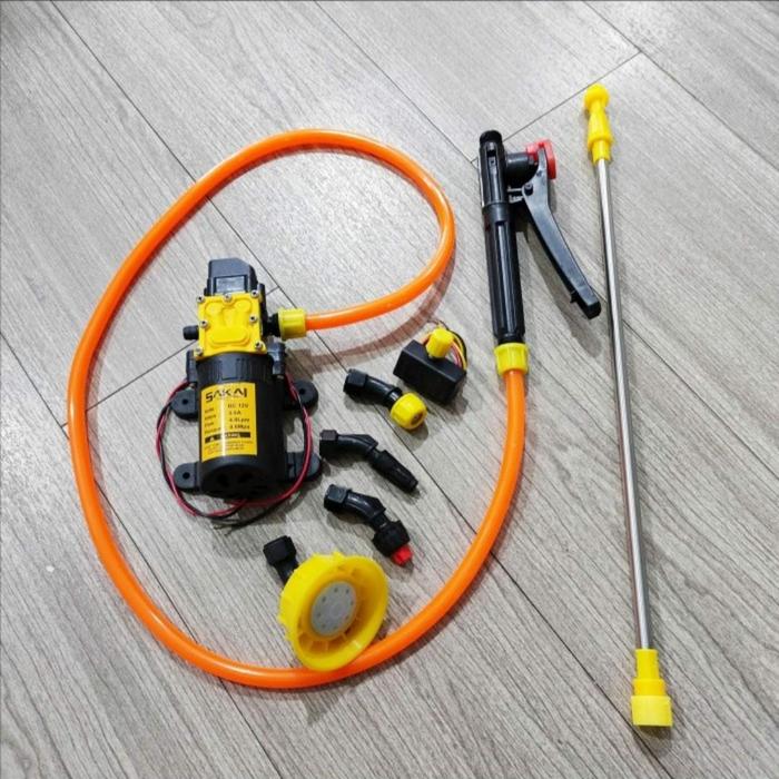 Jual DINAMO PUMP POMPA AIR / MESIN JET CLEANER DC 12 V SPRAYER ELECTRIK ...