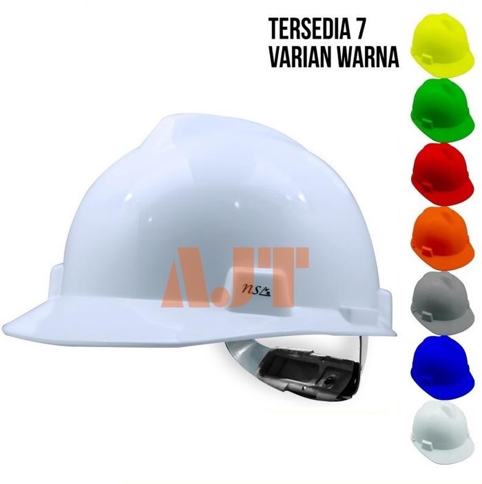 Jual Topi Helm Safety Proyek NSA Fastrac Putar berstandar SNI - Kuning ...