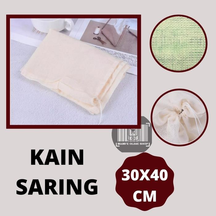 Jual Kain Saring (Tas Serut) untuk Susu, Keju, Kopi, Teh, dll - Kota ...