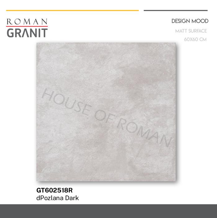 Jual ROMANGRANIT dPozlana Dark 60x60 GT602518R (ROMAN GRANIT) - Jakarta ...