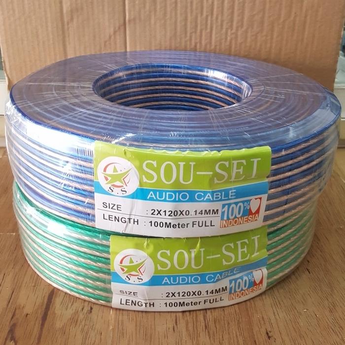 Jual KABEL LISTRIK/AUDIO 2X120 SOU-SEI 2X120 PANJANG 100M - Kota Malang ...