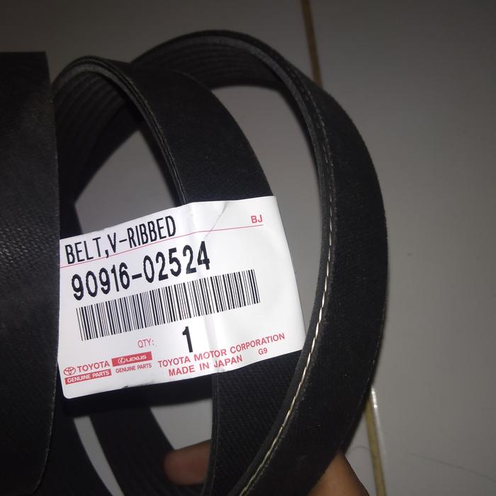 Jual Vanbelt V-belt fan belt Toyota Original Hiace Commuter 90916-02524 ...