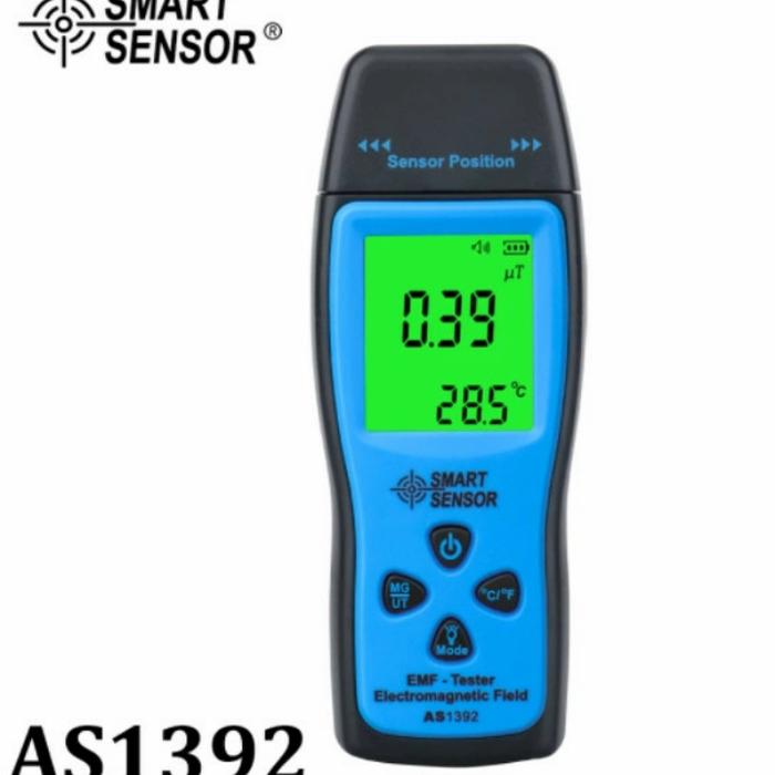 Jual Smart Sensor AS-1392 EMF Detector electromagnetic field radiation ...