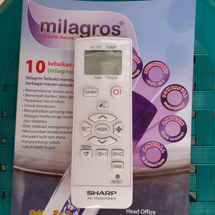 Jual Remote AC SHARP Air Conditioner Original . Seri CRMC - A907 JBEZ . - Jakarta Barat - TB ...