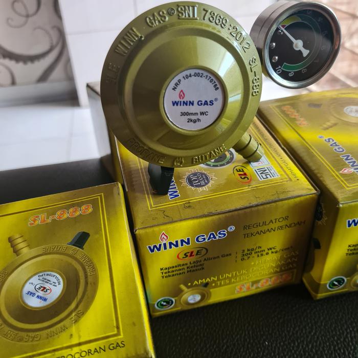 Jual Regulator Winn Gas SLE 888 meter - Kota Depok - Gassindo | Tokopedia
