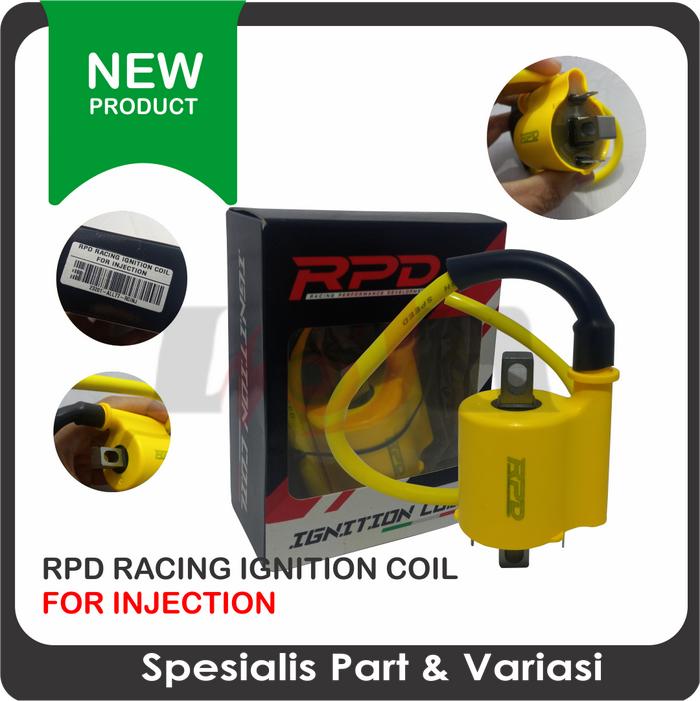 Jual Coil Motor Injection RPD Koil Racing Bebek Matic Sport FI Injeksi ...