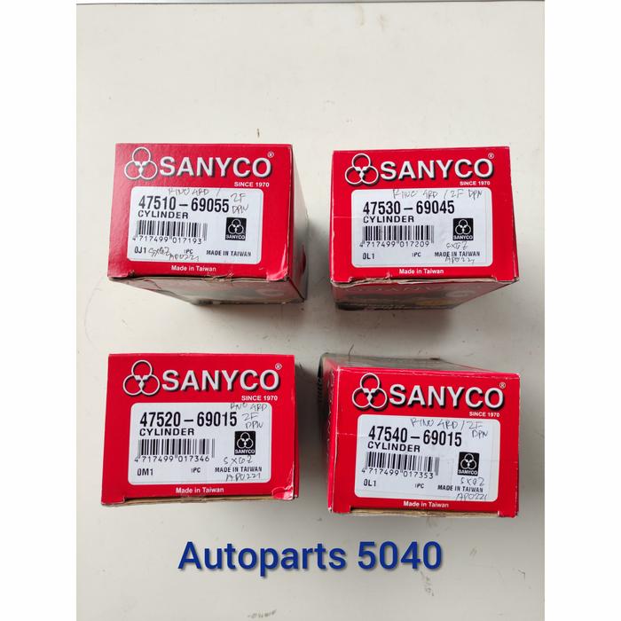 Jual master rem roda depan 2f bj40 rino dyna 110 115st dutro 110 engkel ...