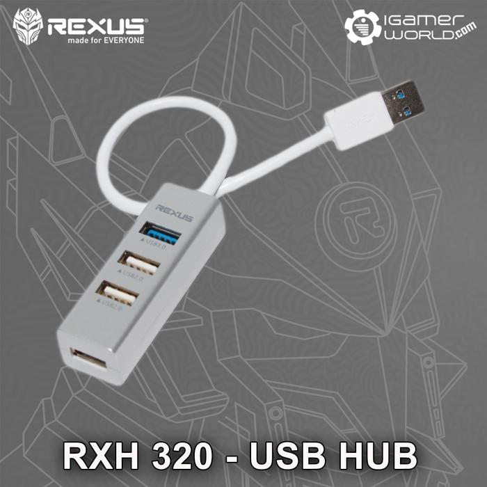 Jual Rexus RXH 320 USB HUB 3.0 - Kota Bekasi - Igamerworld Store_NEW | Tokopedia