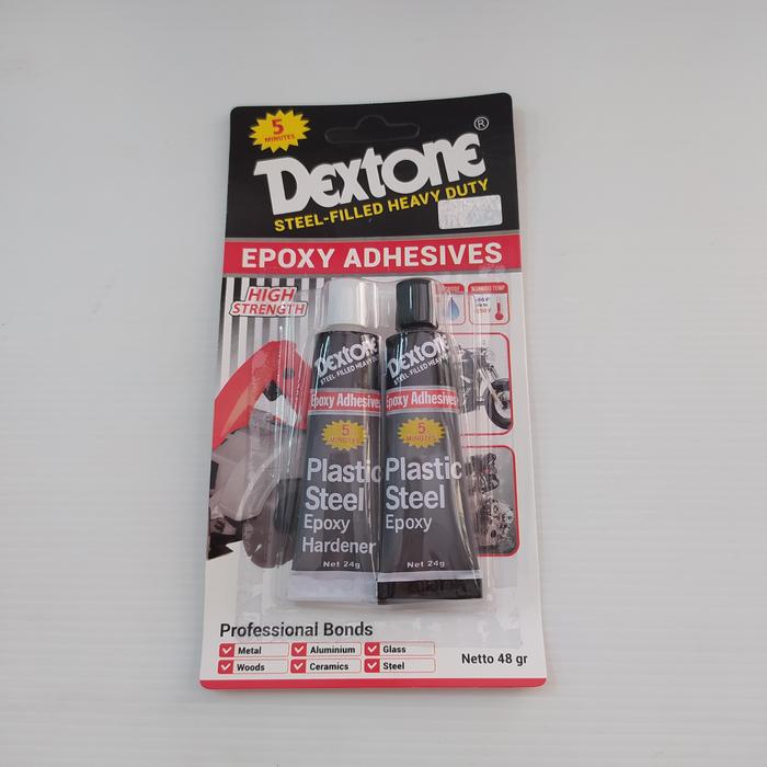 Jual Dextone Lem serba guna 48 gr (utk almunium, ceramics, Glass,Steel ...