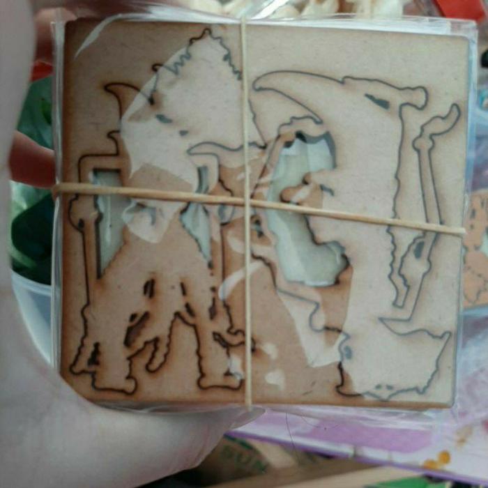 Jual siluet rama shinta/siluet wayang rama sinta/siluet wayang - coklat ...