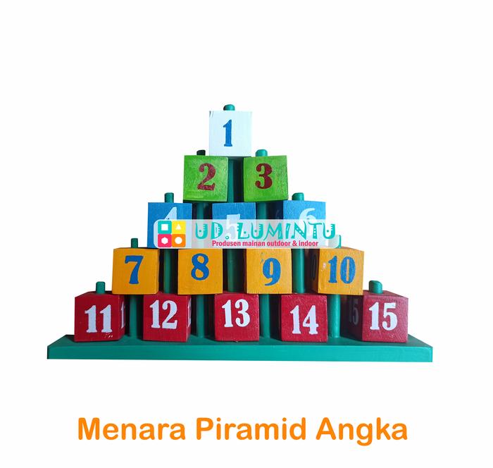 Jual Menara Piramid Angka - Kab. Klaten - UD. LUMINTU | Tokopedia