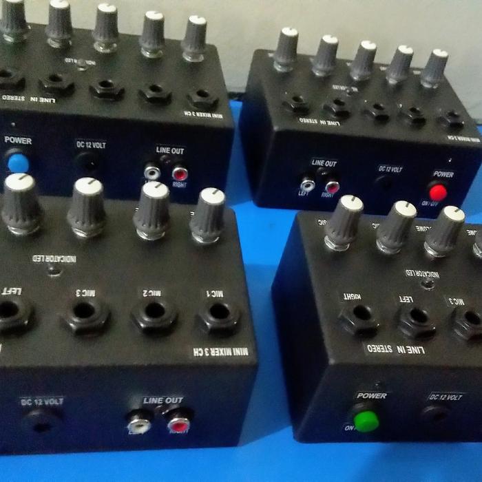 Jual Mini Mixer rakitan 3Ch+1Stereo. - Kota Bogor - OKG_Shop | Tokopedia