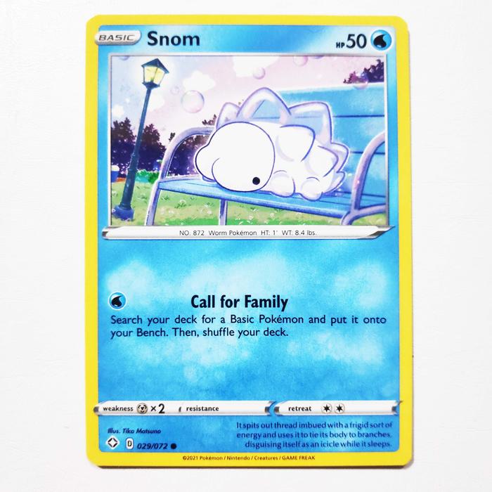 Jual Kartu Trading Card Game (TCG) Pokemon - Snom (2021) - Kab. Bogor ...