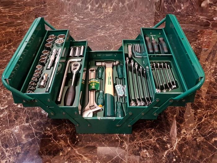 Jual SATA 95104A-70 6PT CANTILEVER MECHANIC TOOL BOX SET 70PCS TOOL KIT ...