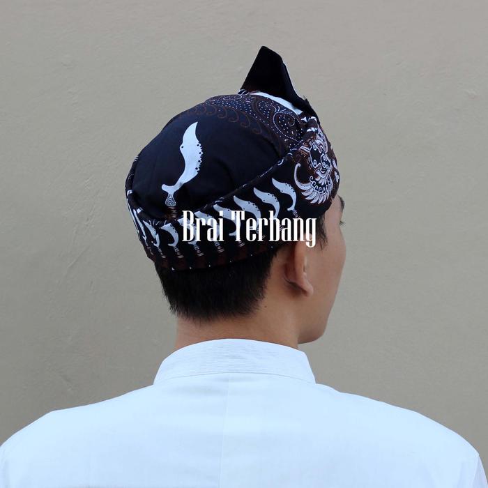 Jual Blangkon Iket Bendo Peci Topi Tradisional Sunda Motif Kujang Di ...