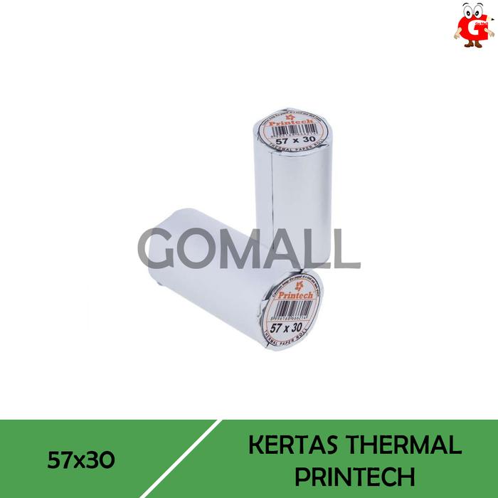 Jual Kertas Kasir / Struk / Thermal Printech 57x30 - Kota Denpasar ...