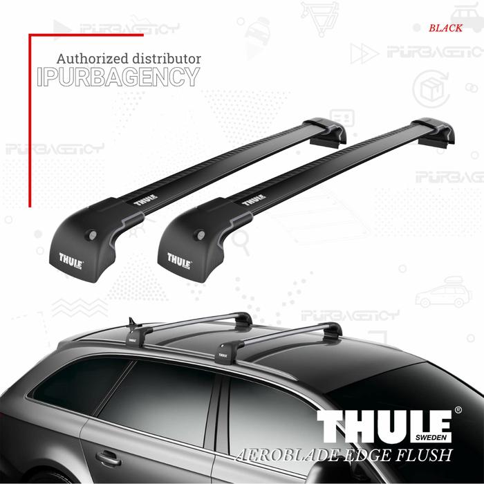 Jual Thule Cross bar set Wingbar Edge 959x Flush rail - Hitam - Jakarta ...
